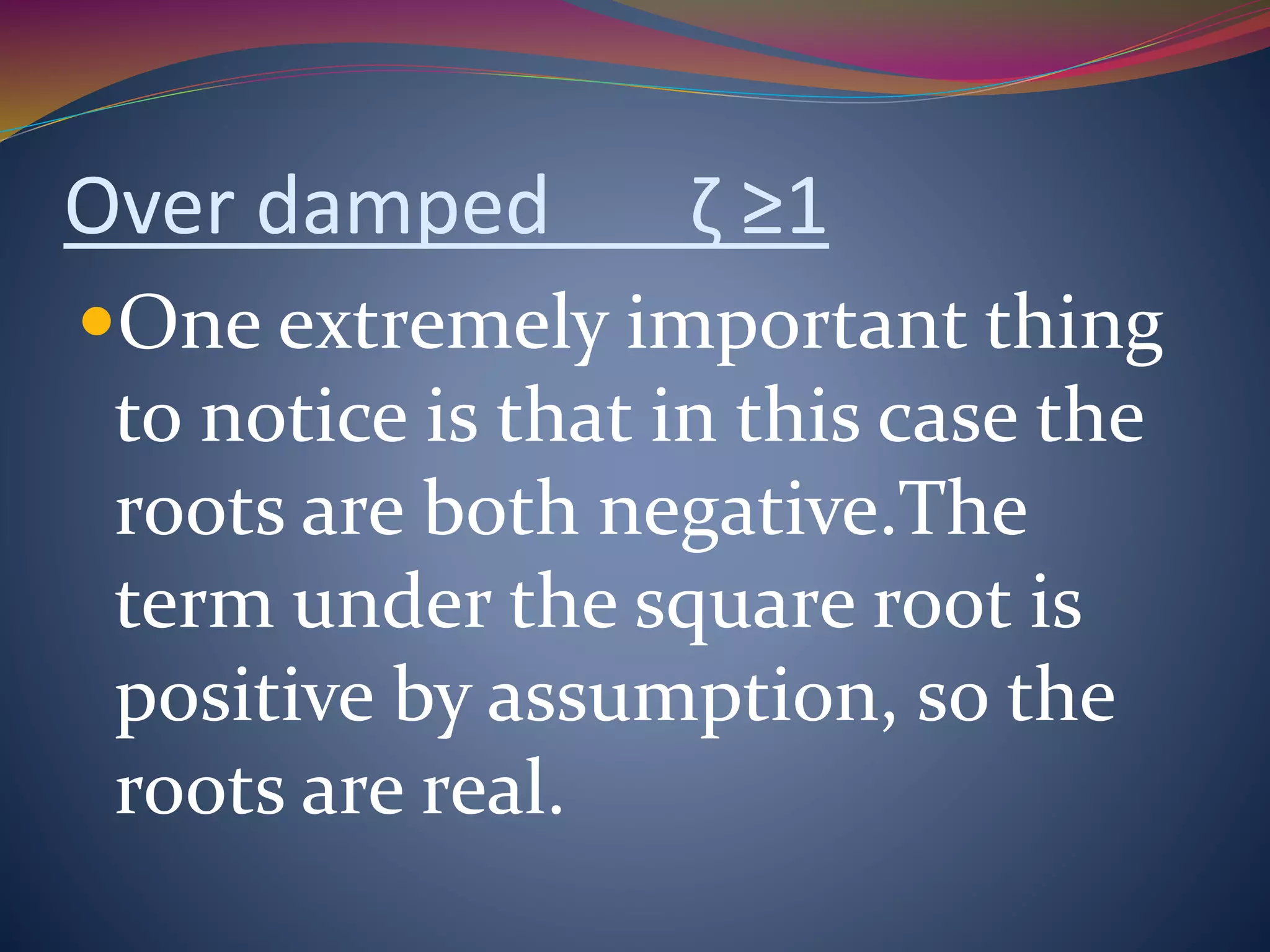 Second Order Systems Pptx