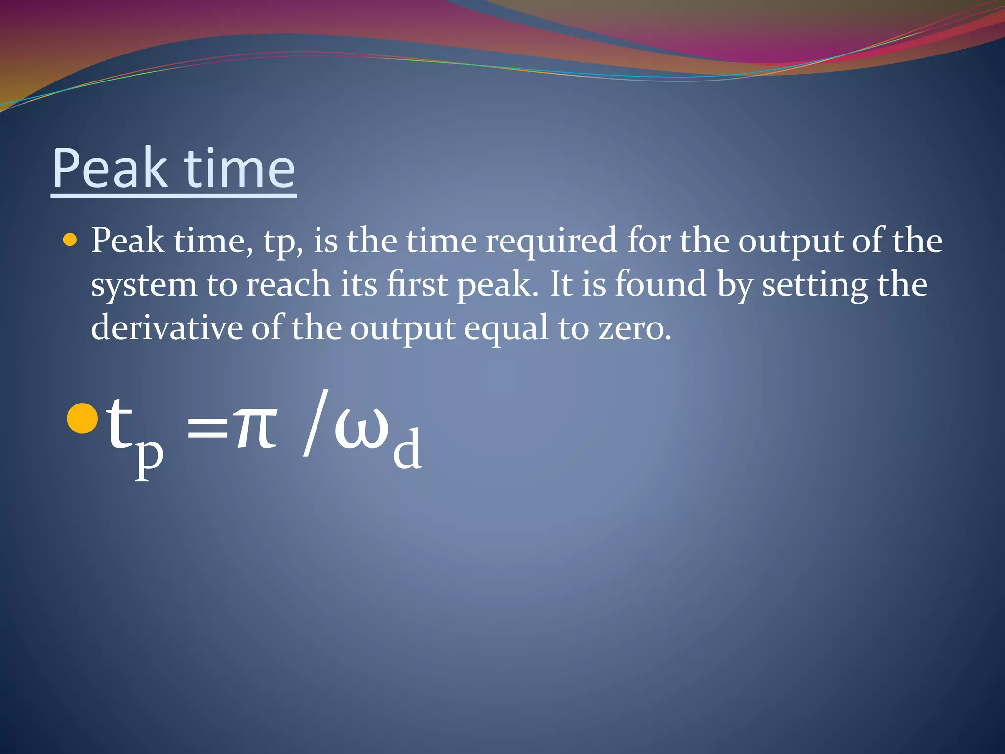 Second order systems | PPTX