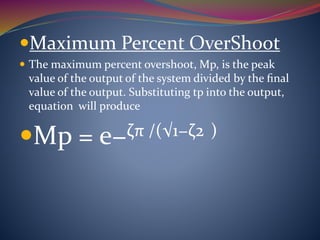 Second order systems | PPTX