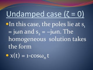 Second order systems | PPTX