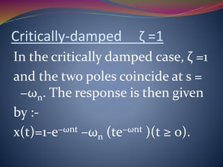 Second order systems | PPT