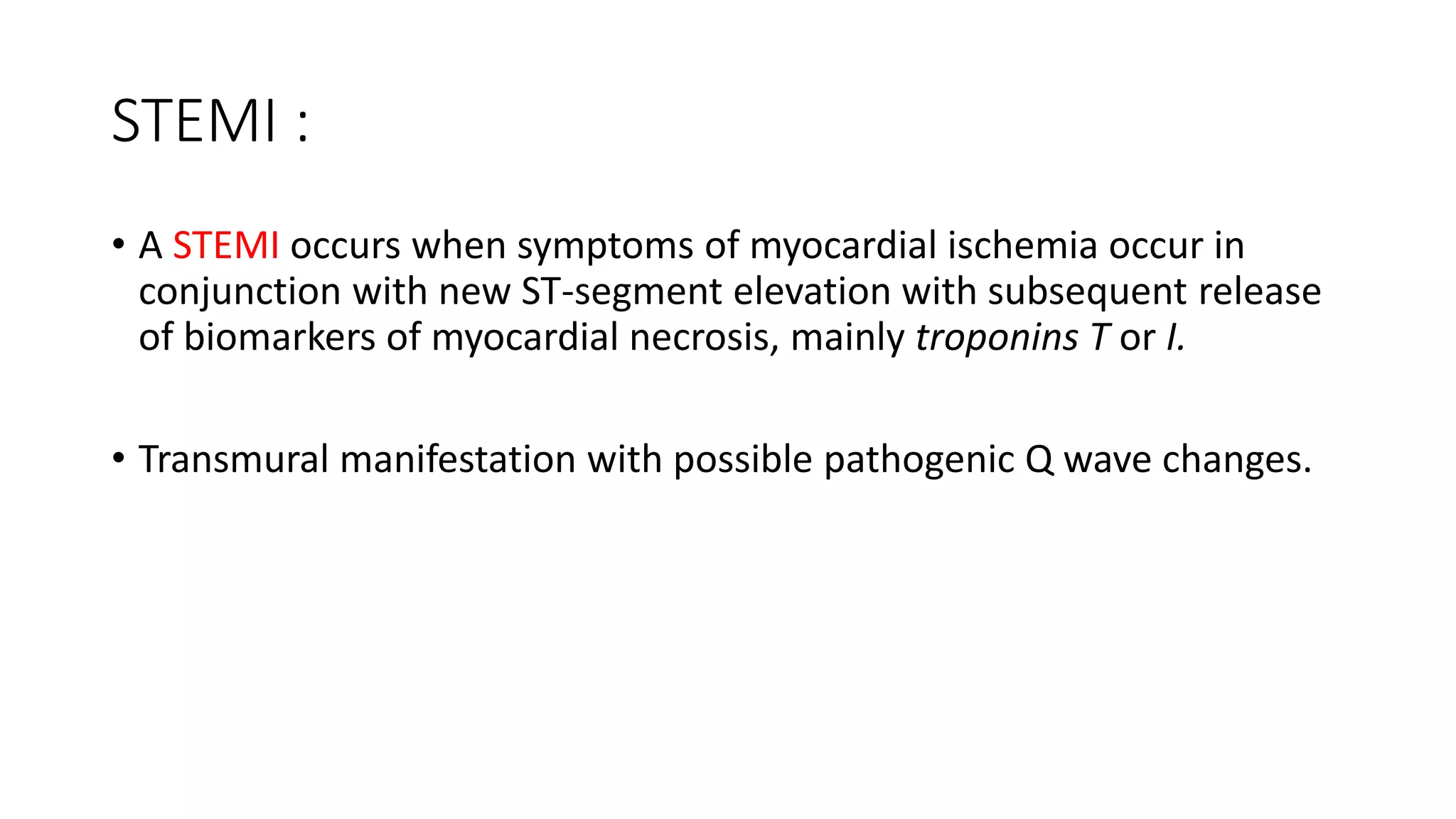 Acute Coronary syndrome - Pharmacotherapy | PPTX