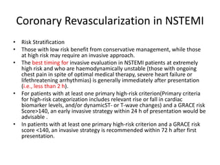 ACUTE CORONARY SYNDROME FOR CRITICAL CARE | PPTX