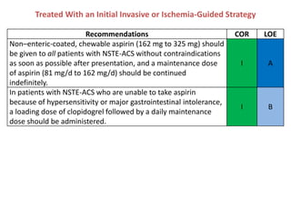 ACUTE CORONARY SYNDROME FOR CRITICAL CARE | PPTX
