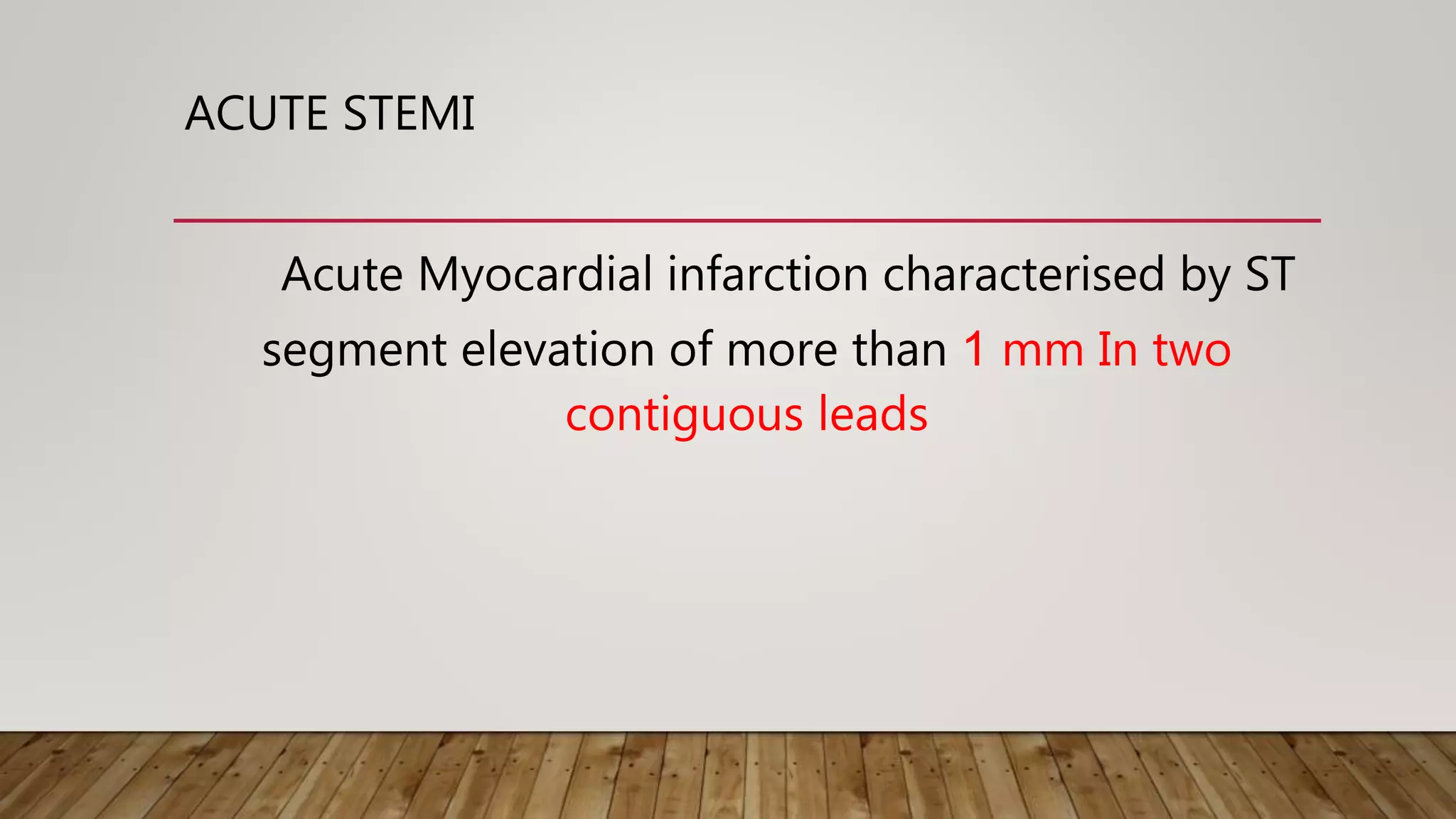 ACS:STEMI | PPT
