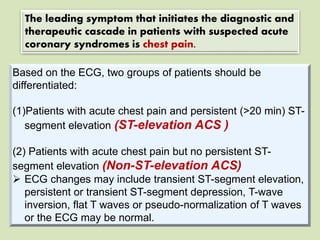 acute coronary syndrome 2015 overview | PPT