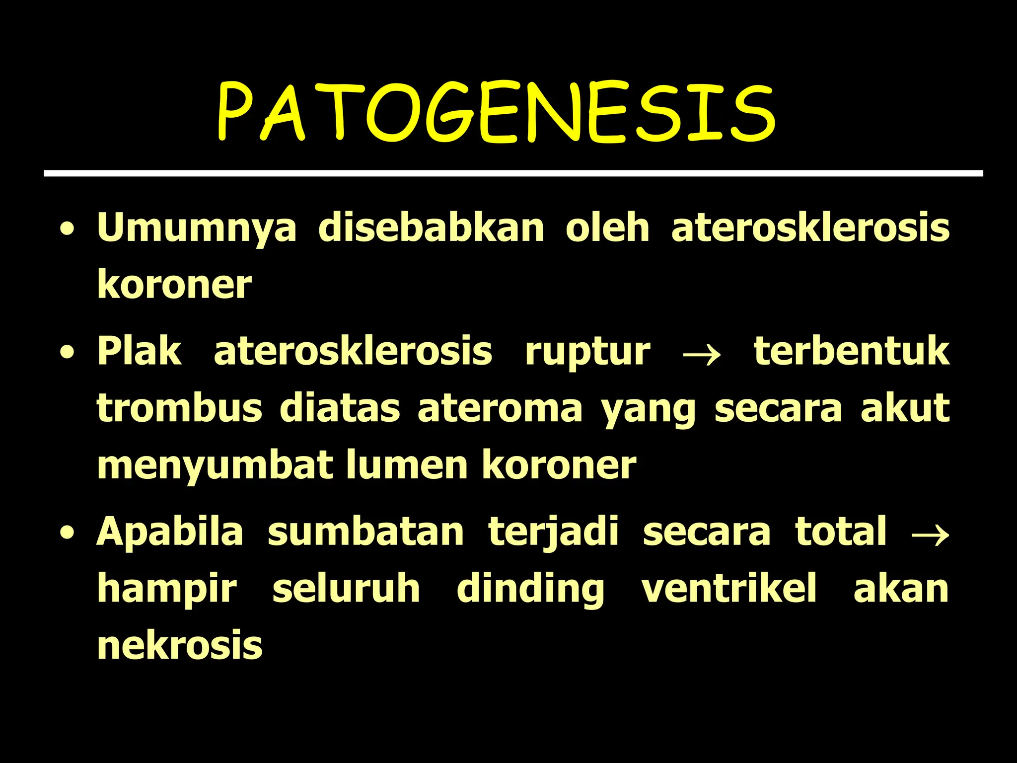 acute coronary syndrome ( sindroma koronari akut) | PPT