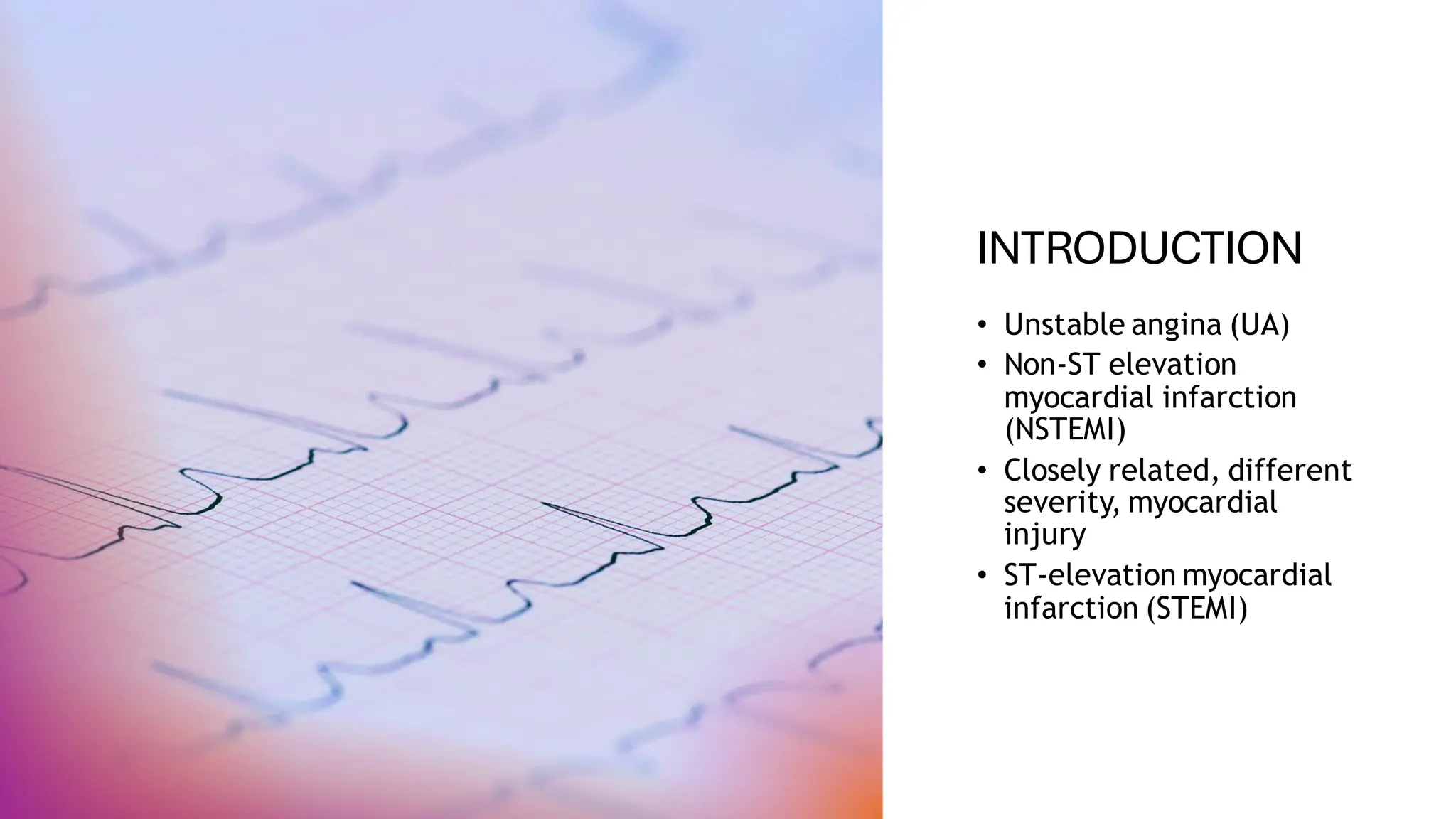 ACUTE CORONARY SYNDROME PRESENTATION FOR UNIVERSITY | PDF