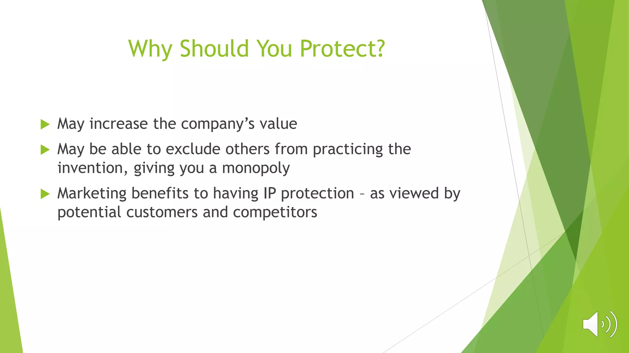 Intellectual Property Considerations - From Bench to Market | PPTX | Law