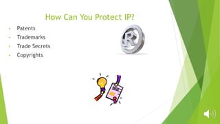 Intellectual Property Considerations - From Bench to Market | PPTX | Law