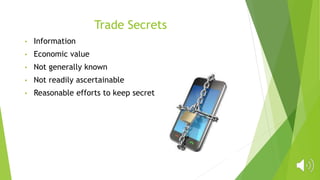 Intellectual Property Considerations - From Bench to Market | PPTX