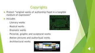 Intellectual Property Considerations - From Bench to Market | PPTX