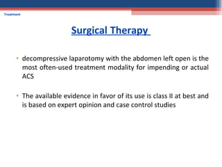 Abdominal compartmental Syndrom | PPT