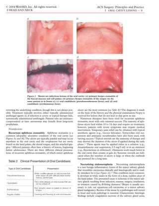 Acs0201 Oral Cavity Lesions | PDF