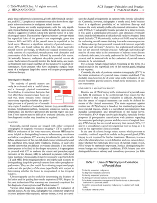 Acs0202 Parotid Mass | PDF