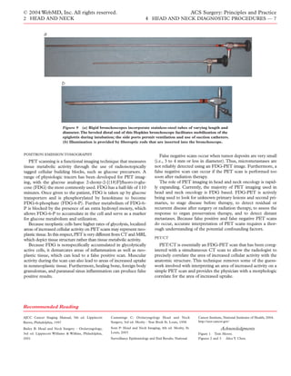 Acs0204 Head And Neck Diagnostic Procedures | PDF | Ear, Nose and ...