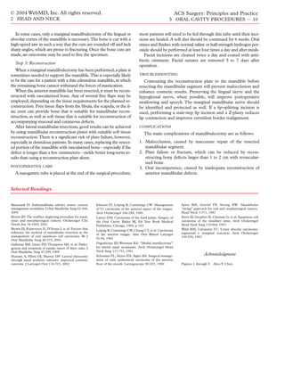 Acs0205 Oral Cavity Procedures | PDF