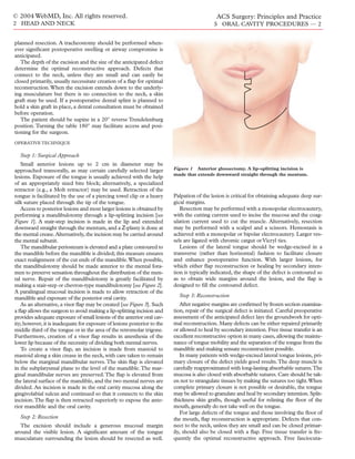 Acs0205 Oral Cavity Procedures | PDF
