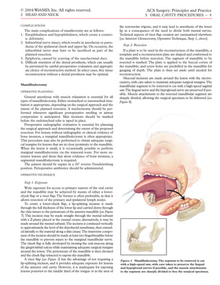 Acs0205 Oral Cavity Procedures | PDF
