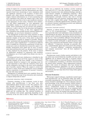 Acs0206 Parotidectomy | PDF