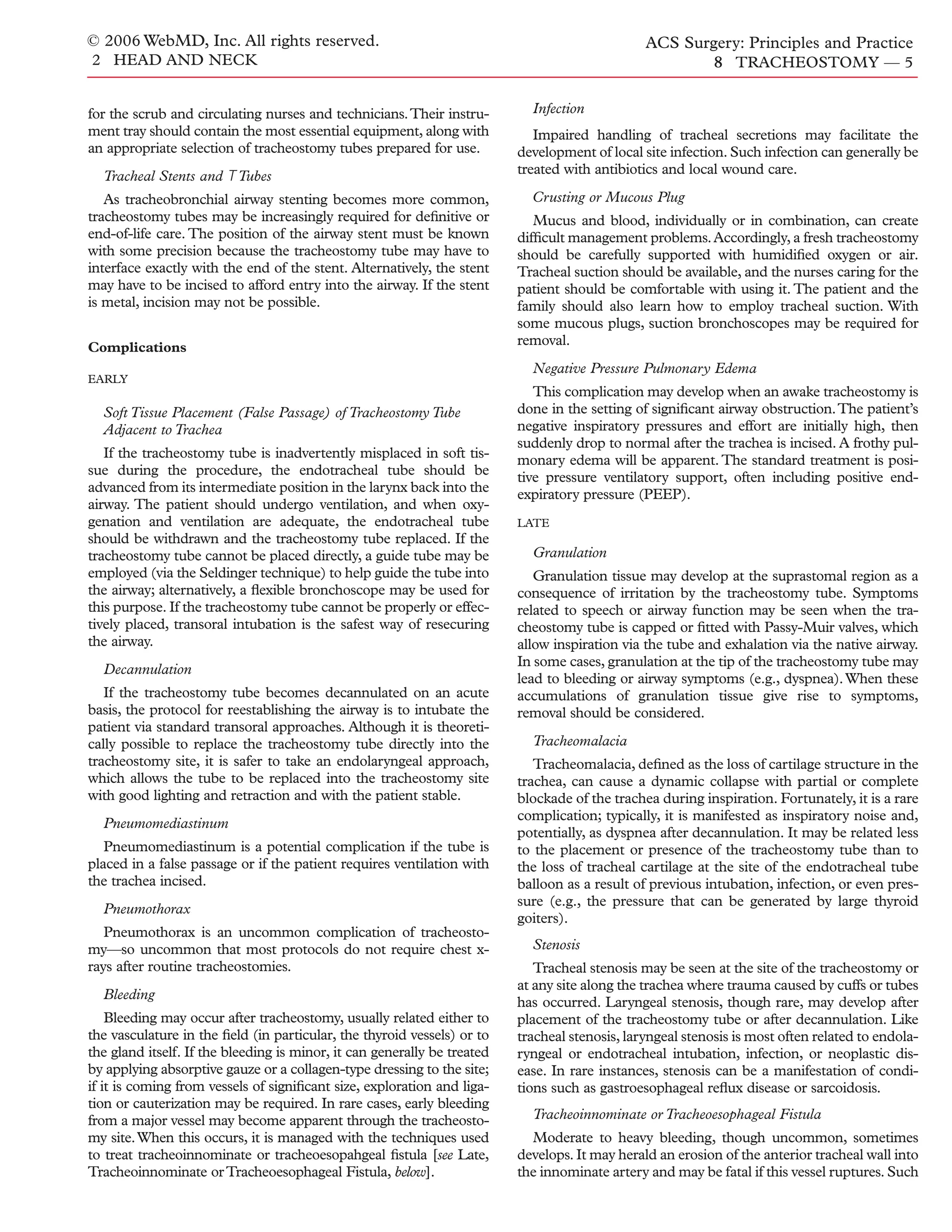 Acs0208 Tracheostomy | PDF