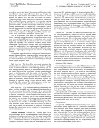 Acs0410 Video Assisted Thoracic Surgery | PDF