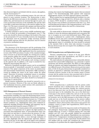 Acs0410 Video Assisted Thoracic Surgery | PDF