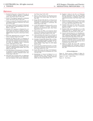 Acs0411 Mediastinal Procedures | PDF