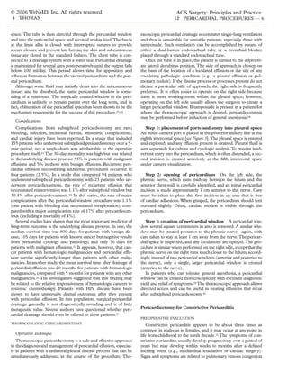 Acs0412 Pericardial Procedures | PDF