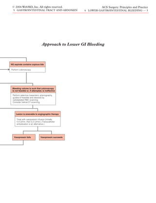Acs0506 Lower Gastrointestinal Bleeding 2006 | PDF