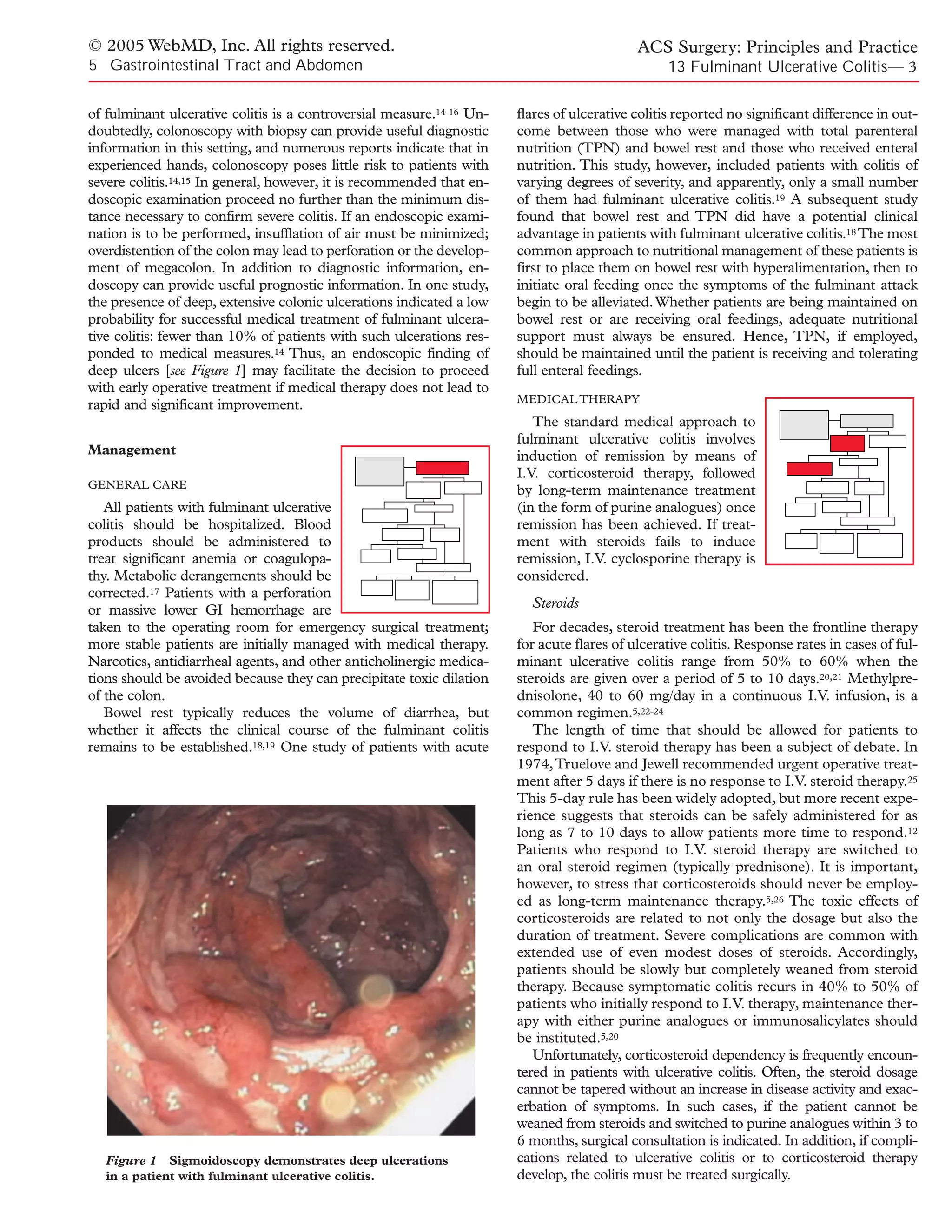 Acs0513 Fulminant Ulcerative Colitis 2005 | PDF