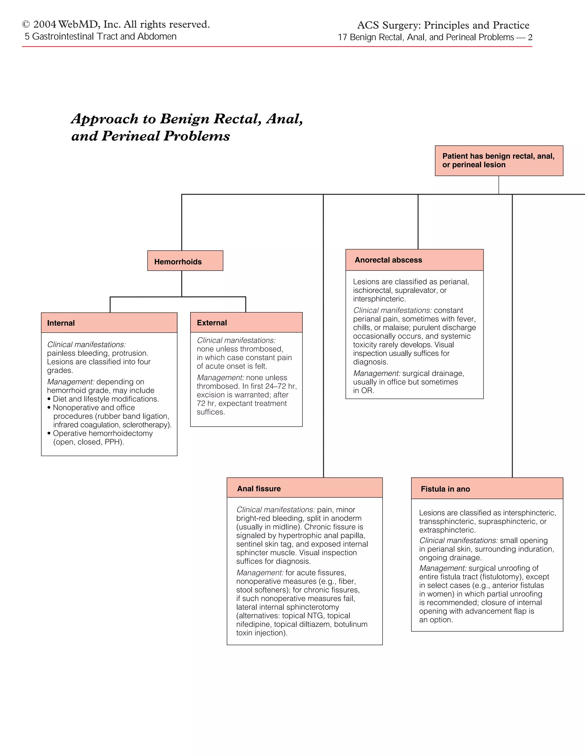 Acs0517 Benign And Malignant Rectal, Anal, And Perineal Problems 2004 | PDF