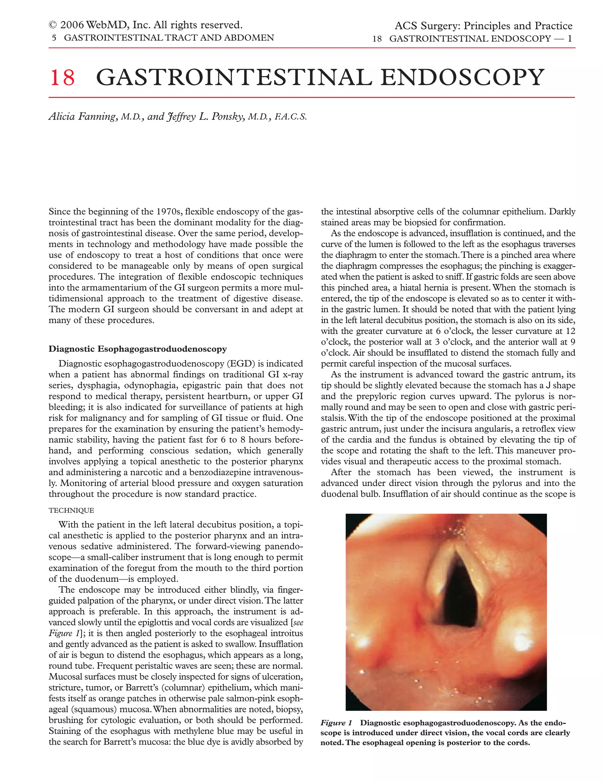 Acs0518 Gastrointestinal Endoscopy 2006 | PDF
