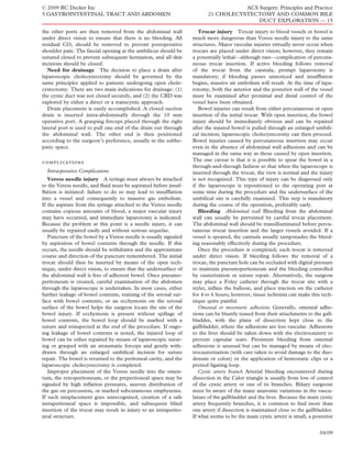 Acs0521 Cholecystectomy And Common Bile Duct Exploration 2009 | PDF