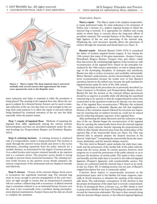 Acs0527 Open Repair Of Abdominal Wall Hernia 2007 | PDF