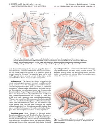 Acs0527 Open Repair Of Abdominal Wall Hernia 2007 | PDF