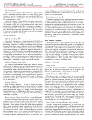 Acs0534 Segmental Colon Resection 2006 | PDF