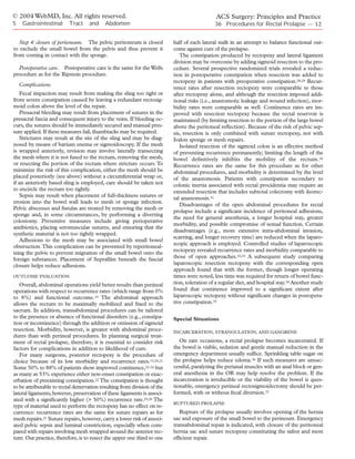 Acs0536 Procedures For Rectal Prolapse 2004 | PDF