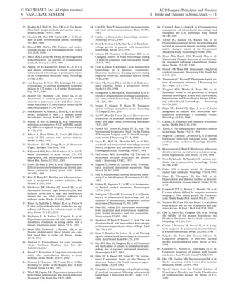 Acs0601 Stroke And Transient Ischemic Attack | PDF | Blood Disorders ...