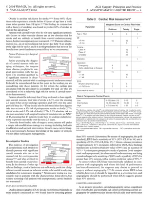Acs0602 Asymptomatic Carotid Bruit | PDF