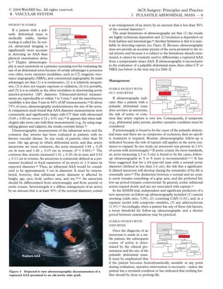 Acs0603 Pulsatile Abdominal Mass | PDF