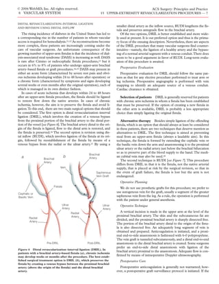 Acs0615 Upper Extremity Revascularization Procedures | PDF