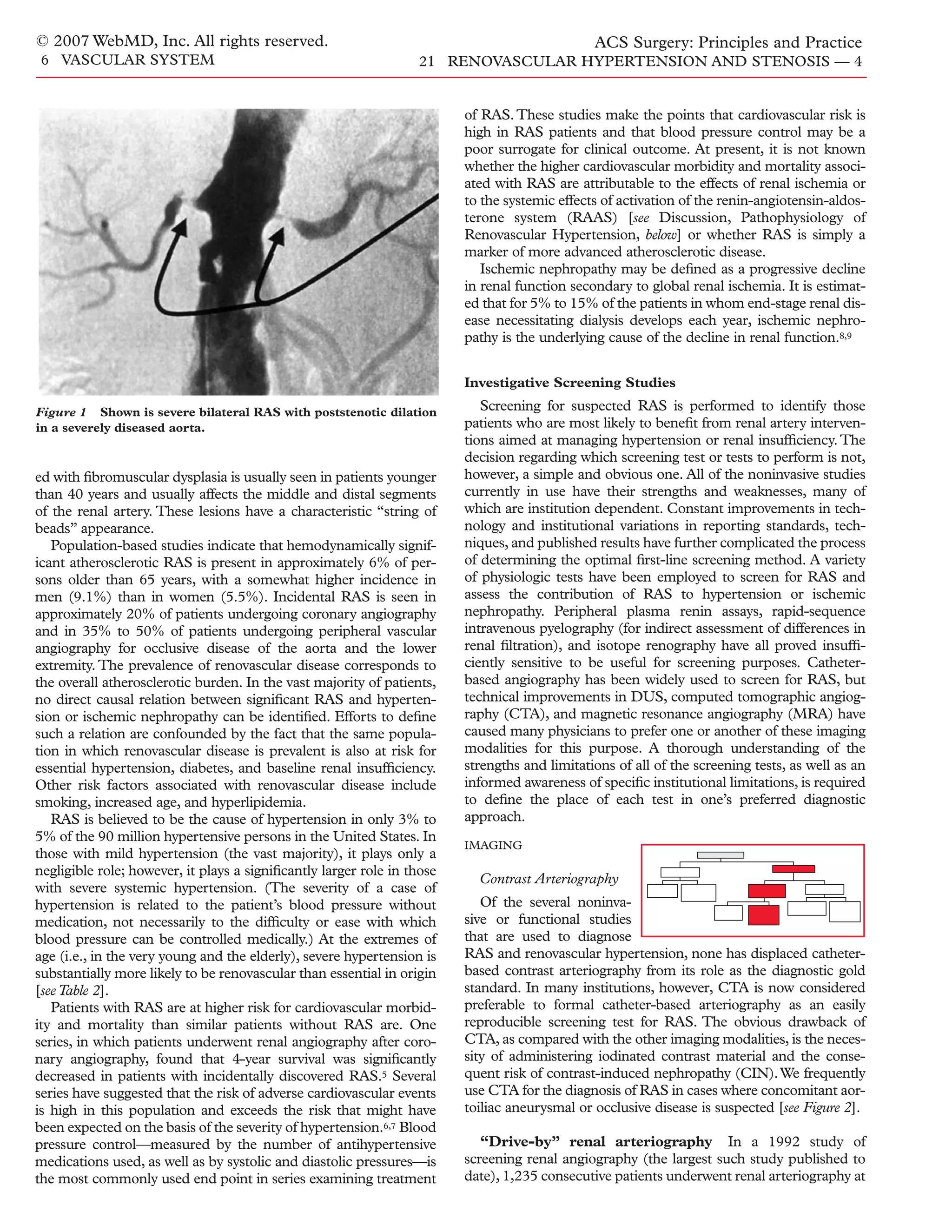 Acs0621 Renovascular Hypertension And Stenosis | PDF