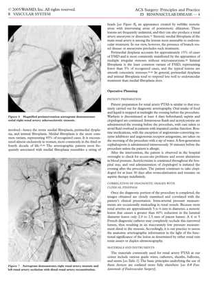 Acs0623 Endovascular Procedures For Renovascular Disease | PDF