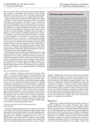 Acs0624 Raynaud Phenomenon | PDF