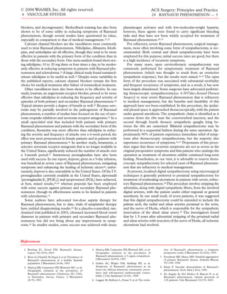 Acs0624 Raynaud Phenomenon | PDF