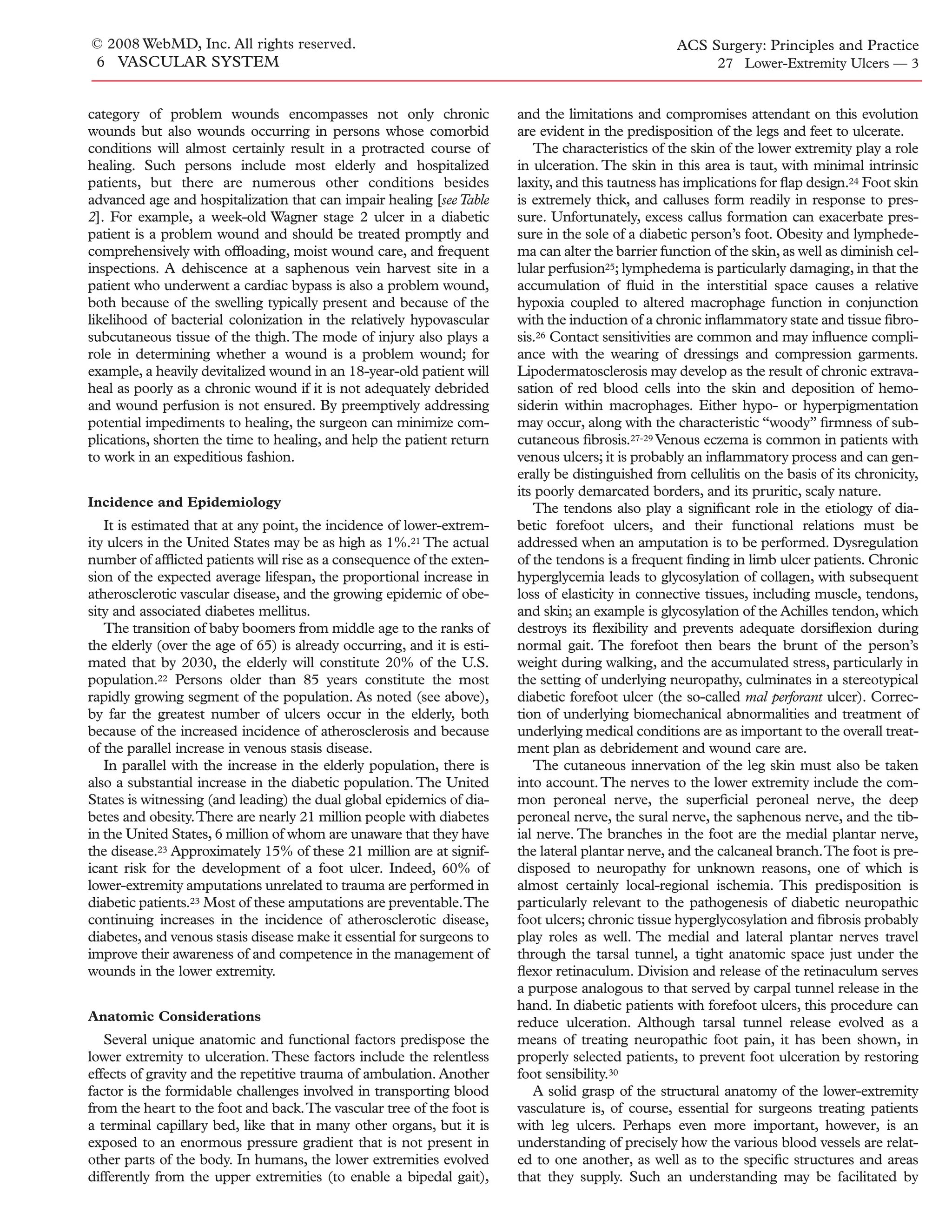 Acs0627 Lower Extremity Ulcers | PDF