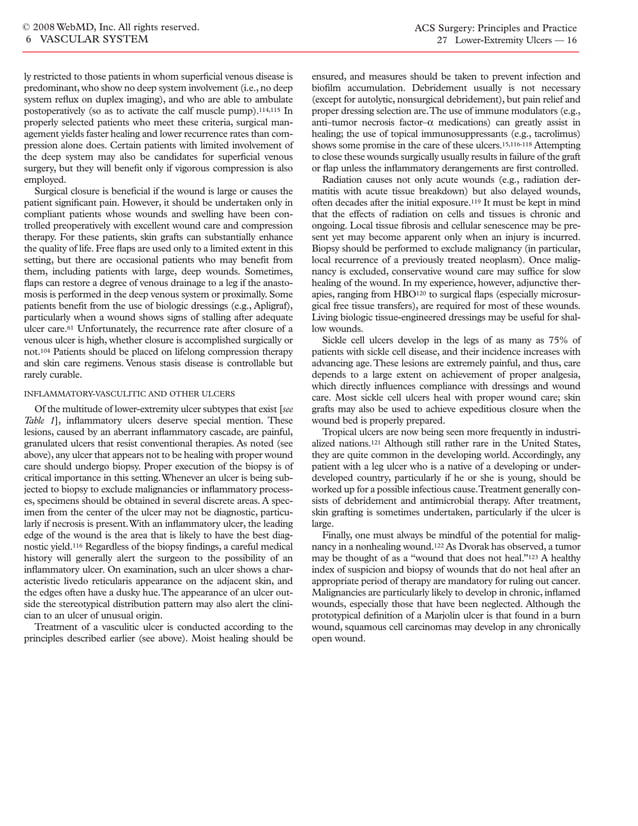 Acs0627 Lower Extremity Ulcers | PDF