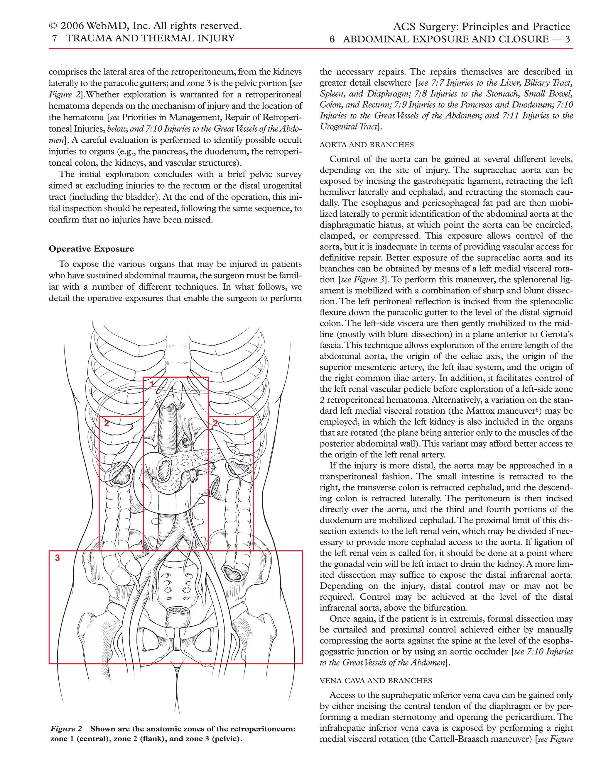 Acs0706 Operative Exposure Of Abdominal Injuries And Closure Of The Abdomen | PDF