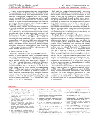 Acs0709 Injuries To The Pancreas And Duodenum | PDF